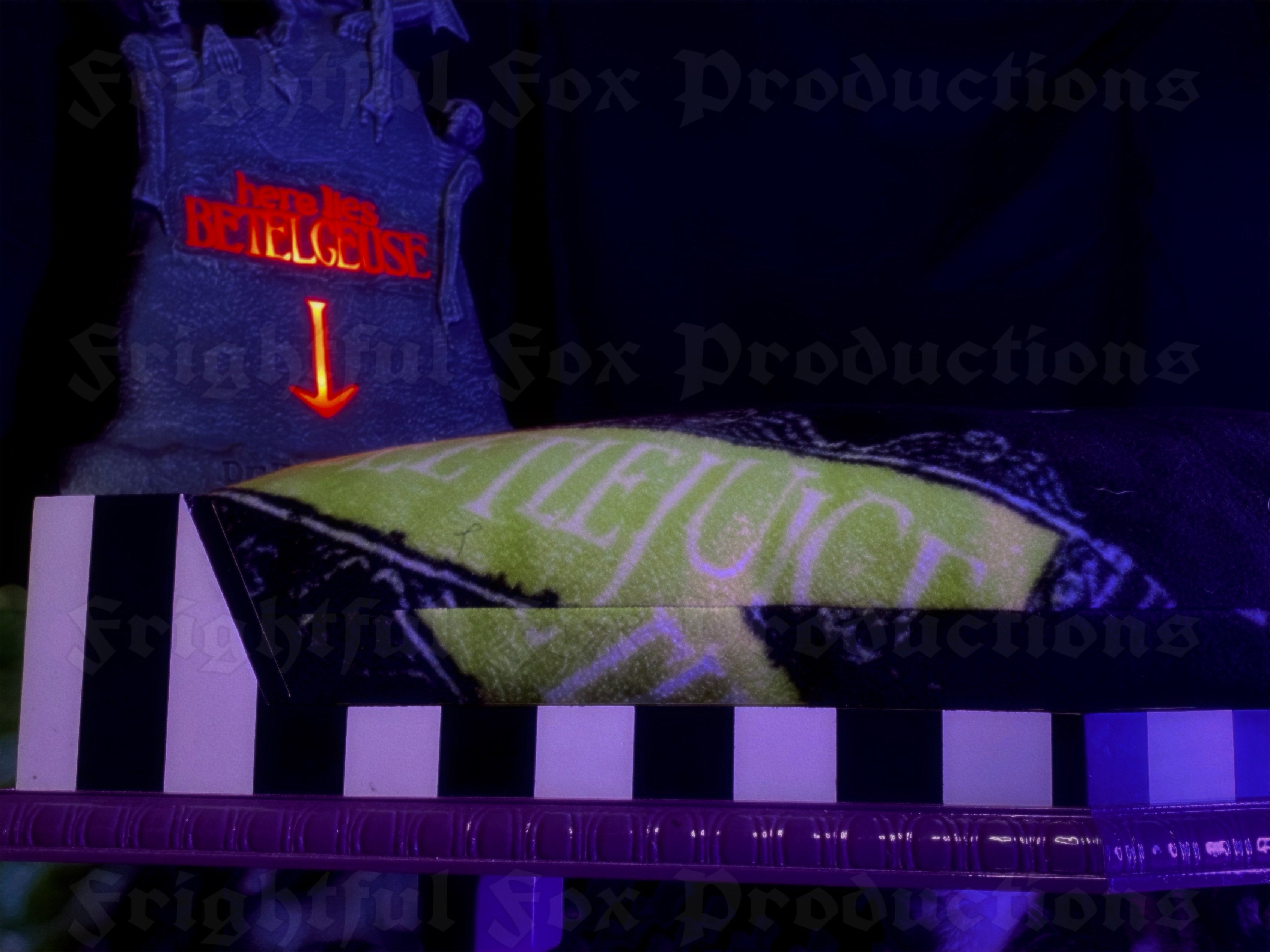 (Made To Order) Beetlejuice Pet Bed | Frightful Fox Productions LLC